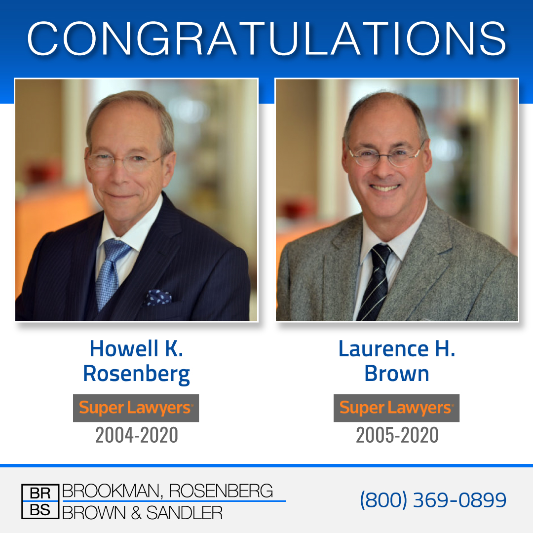 Philadelphia Mesothelioma Lawyers | BRBS | Super Lawyers 2020